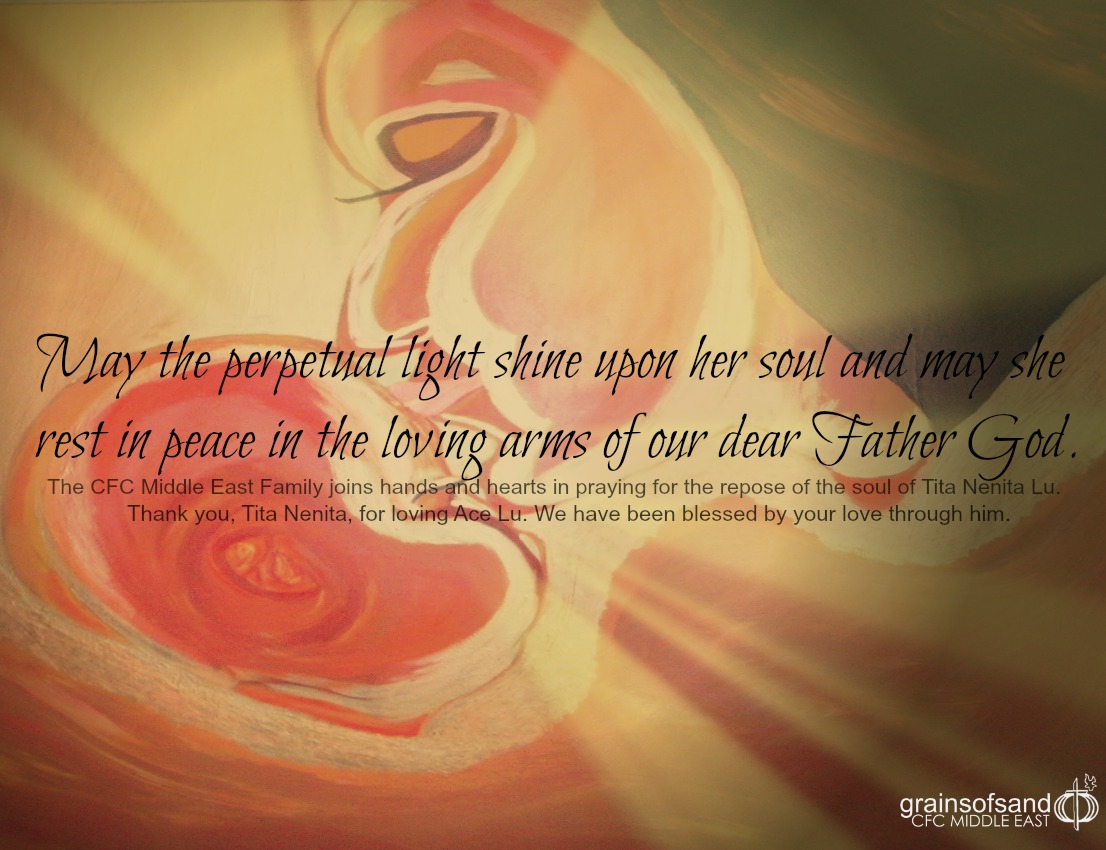 May the perpetual light shine upon her soul and may she