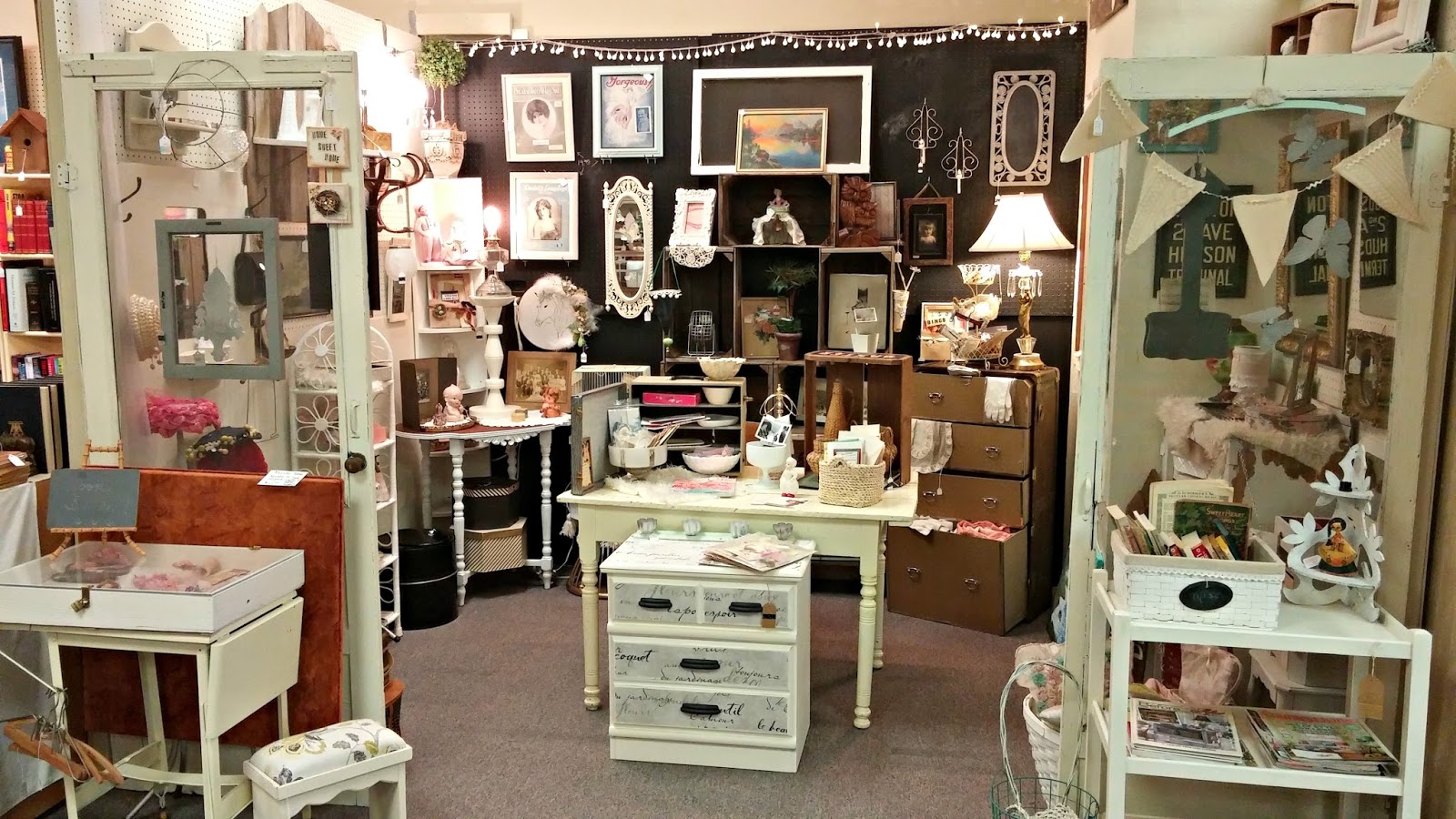 Antique Mall Booth Refresh - Little Vintage Cottage