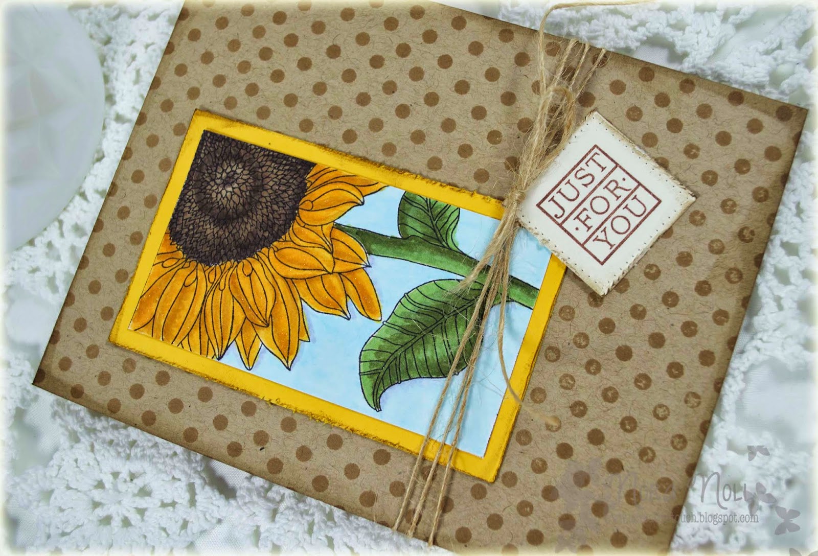 A Creative Touch: Paper Trey Ink Botanical Blocks: Sunflowers