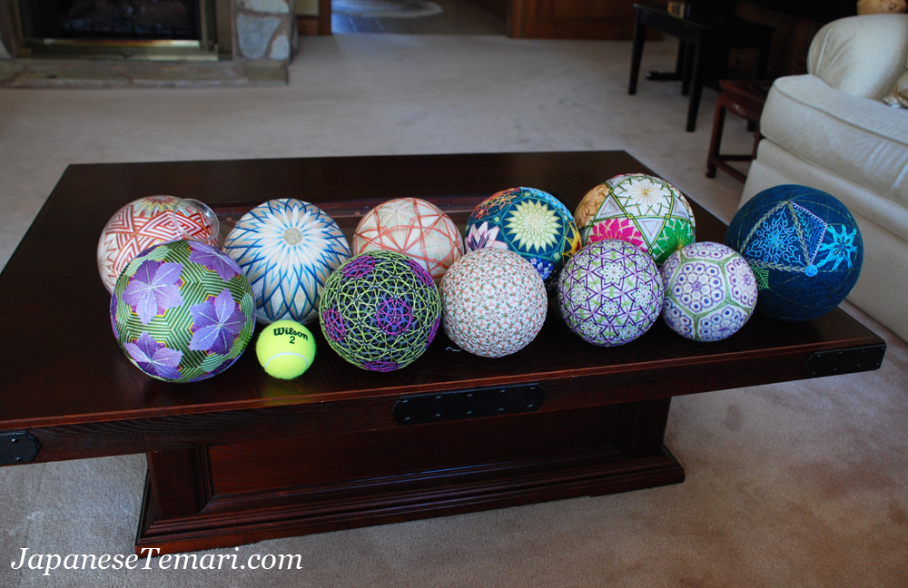 Making A Temari Ball
