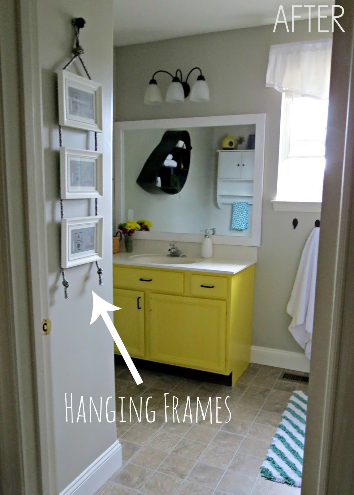 DIY Hanging Frames {Tutorial} | East Coast Creative