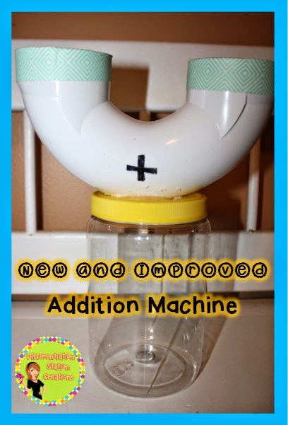 Differentiation Station Creations: New and Improved Addition Machine