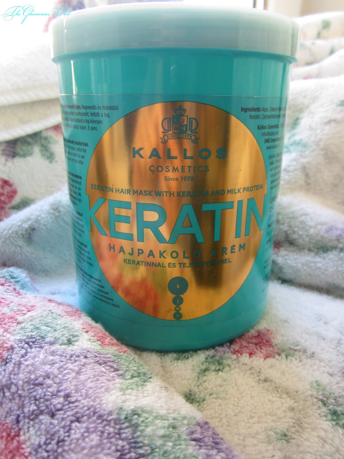 Kallos Keratin hair mask with keratin and milk protein - The Glamorous ...