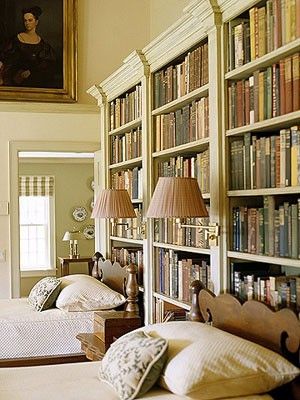 Eye For Design: Bedroom Libraries For Book Lovers