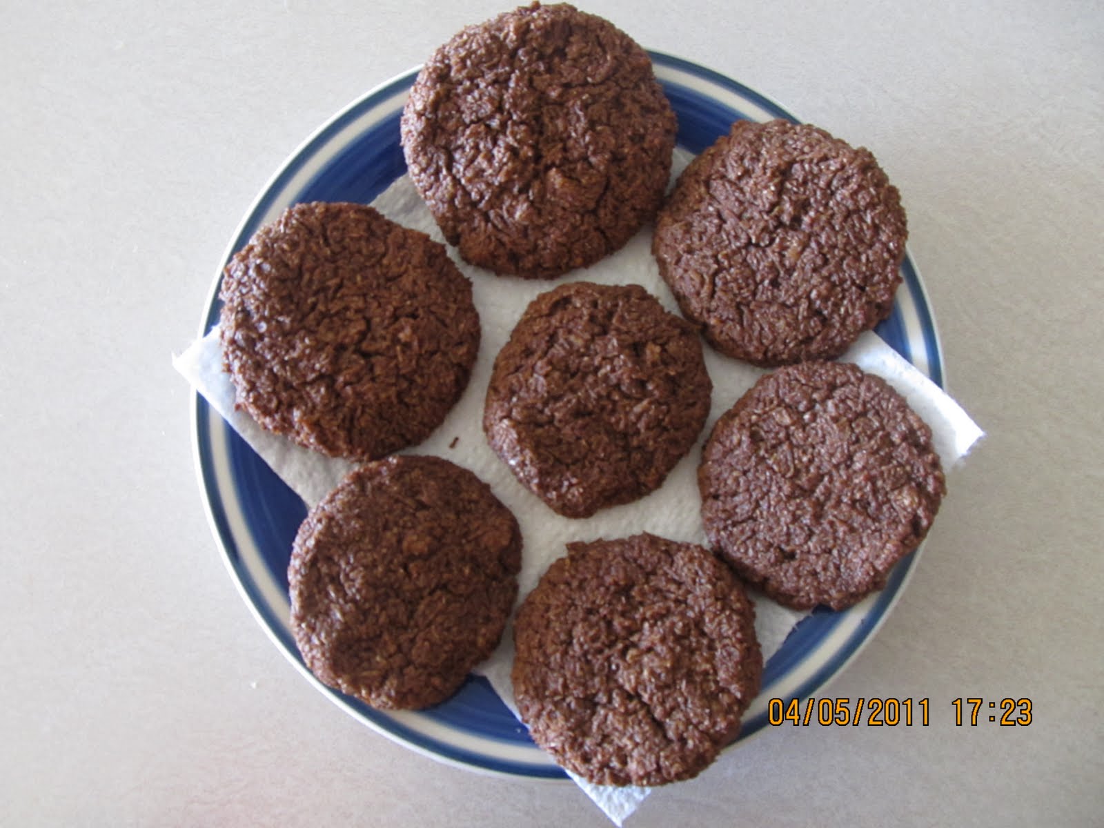 Erivum Puliyum: FROST BITE CHOCOLATE COOKIES