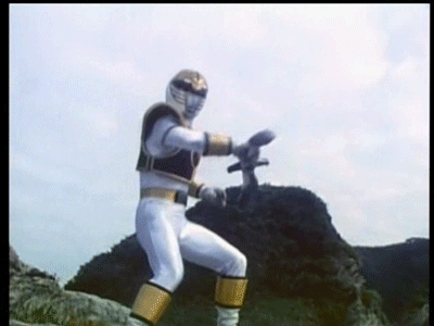 AKI GIFS: White Ranger animated gifs (Ranger Branco)