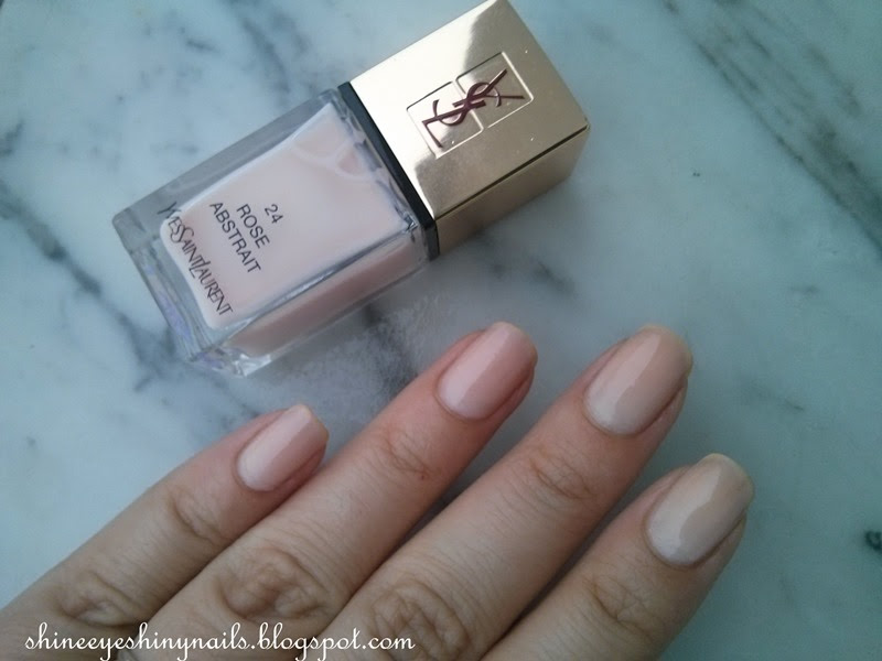 old: shine eye's shiny nails: ysl rose abstrait (24)