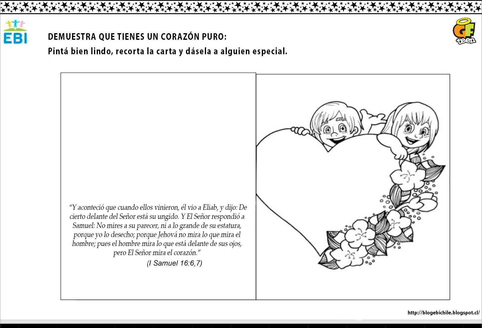 EBI Chile: Actividad para cuidar del corazón I
