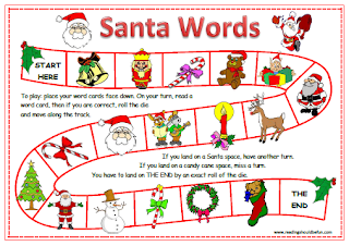 RSBF: Christmas Sight Word game