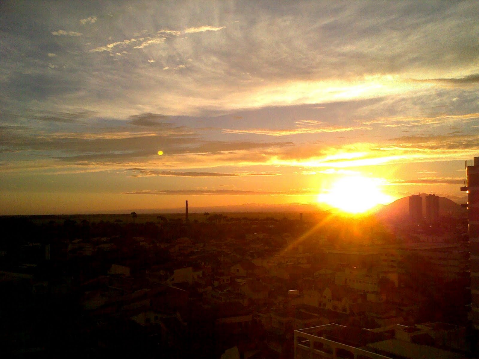 Blog do Roberto Moraes: Fim de tarde com pôr-de sol em Campos!