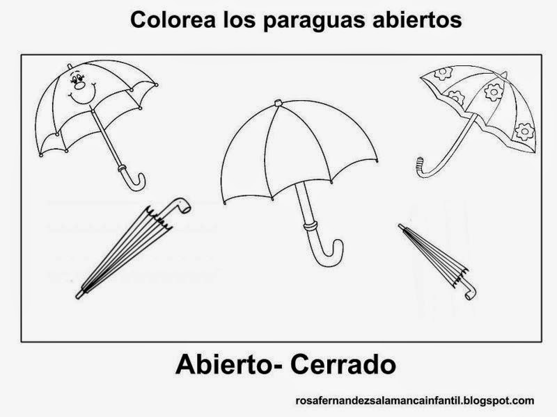 Maestra de Infantil: Conceptos espaciales: abierto-cerrado, Dentro ...