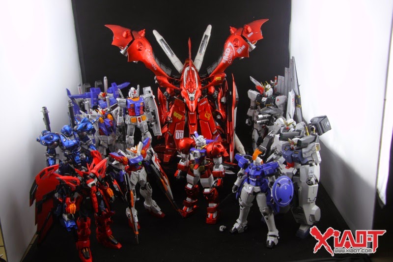 Gundam Family: RC 1/100 Nightingale Custom Build