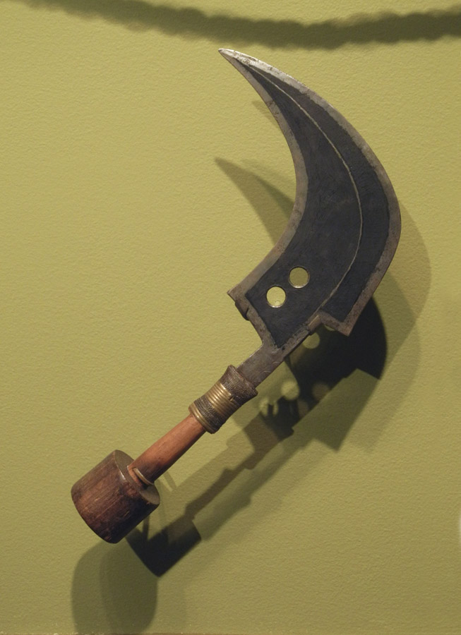 Studio and Garden: At the Hood: The Elegant Shapes of African Weapons