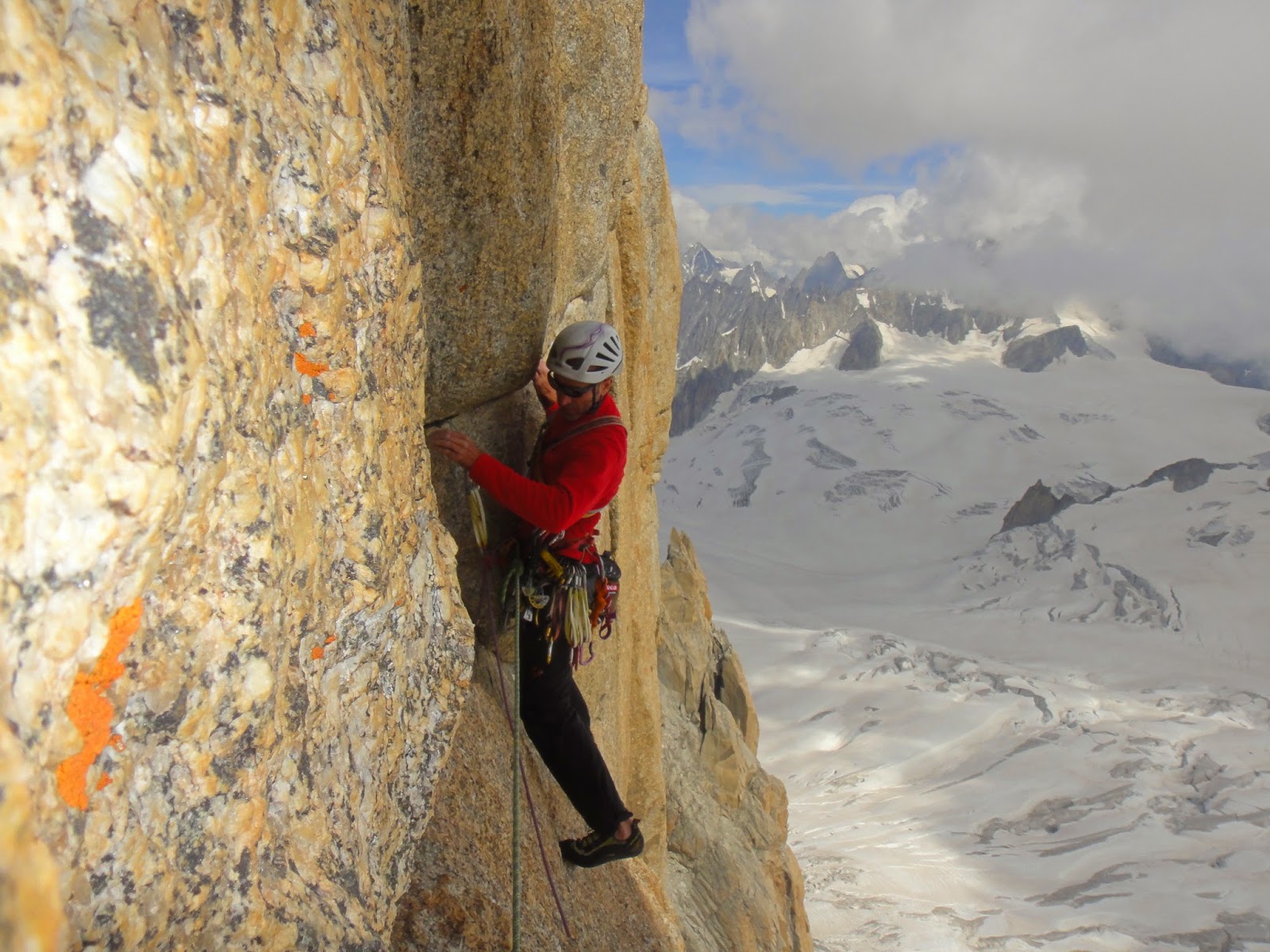 Grand Capucin 3838 mts, "Via Bonatti-Ghigo"