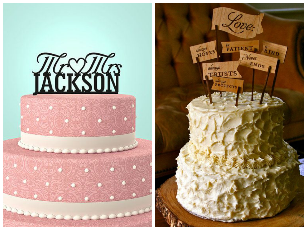 Cake Toppers: esta torta es nuestra! - The Rose Carpet