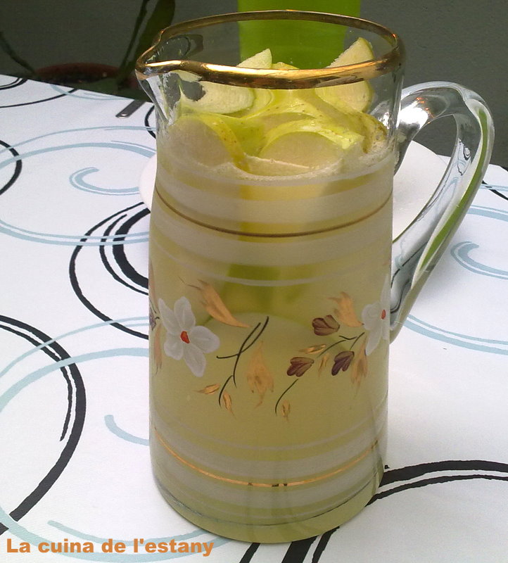 La cuina de l'estany: LLIMONADA "Madrileña"