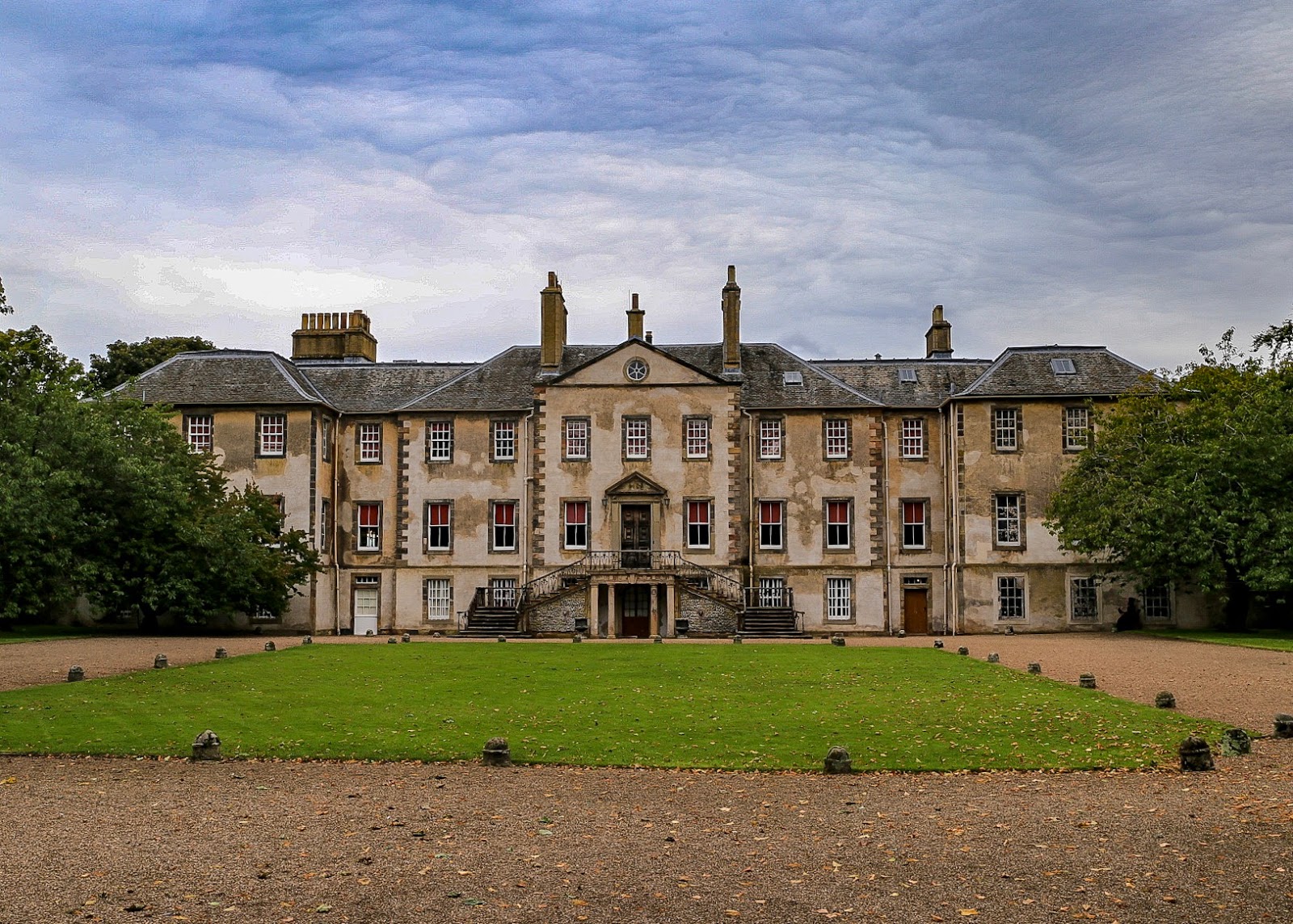 Old Age Travellers.: Newhailes House. Musselburgh, Scotland.