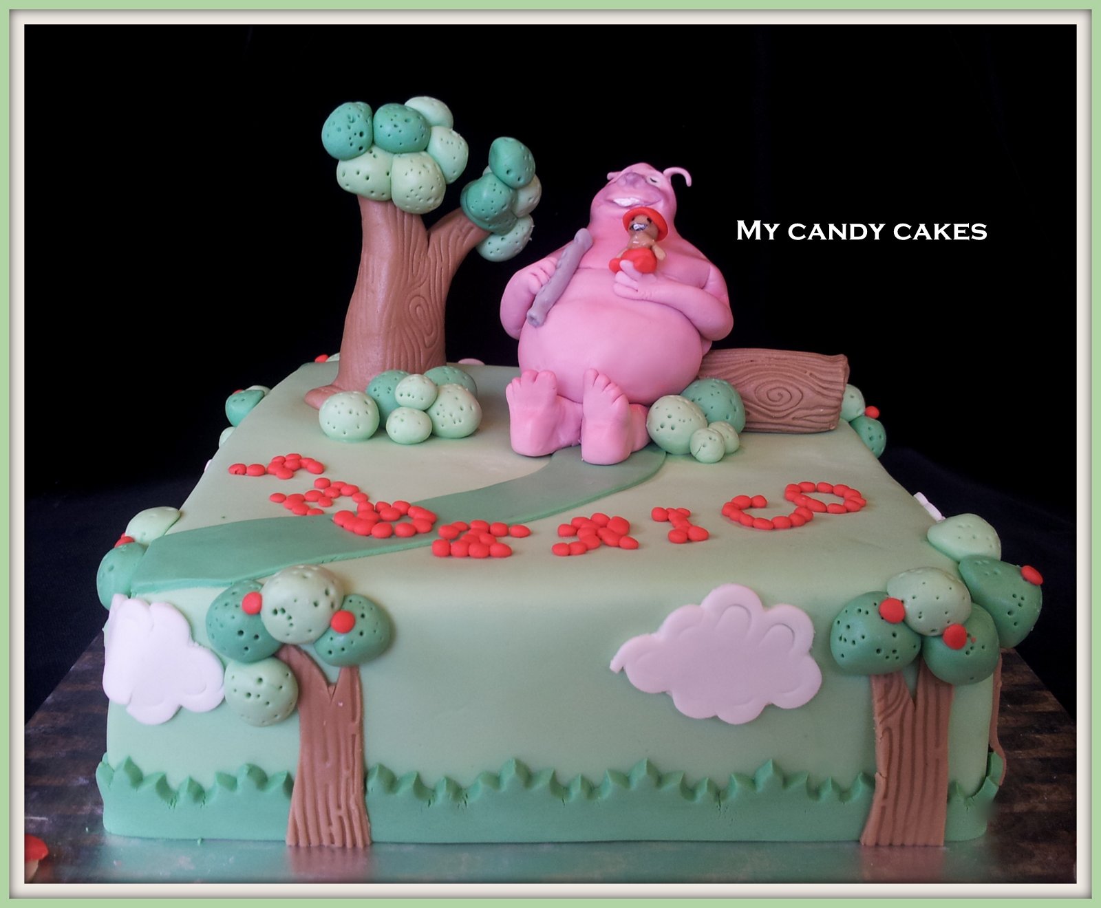 my candy cakes: Boom and Red cake - Torta di Boom e Red