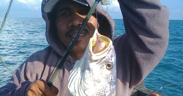 Fishing Tour Jepara : Ikan Kakap Putih Spot Kapal Tongkang