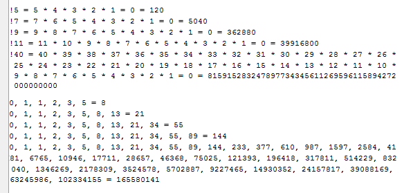 Carlos Quintanilla S Blog Factorial And Fibonacci In Groovy