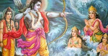 Story - Sage Agastya Presenting Divine Weapons To Sri Ram In Ramayana ...