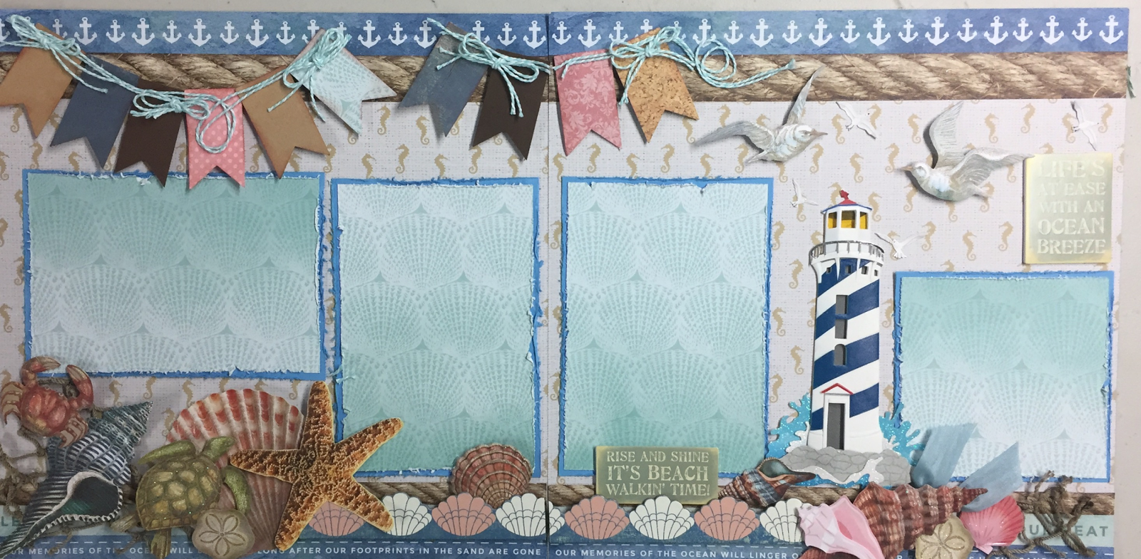 AMAZING GRACE Paper Crafts: Lighthouse & Fun Summer