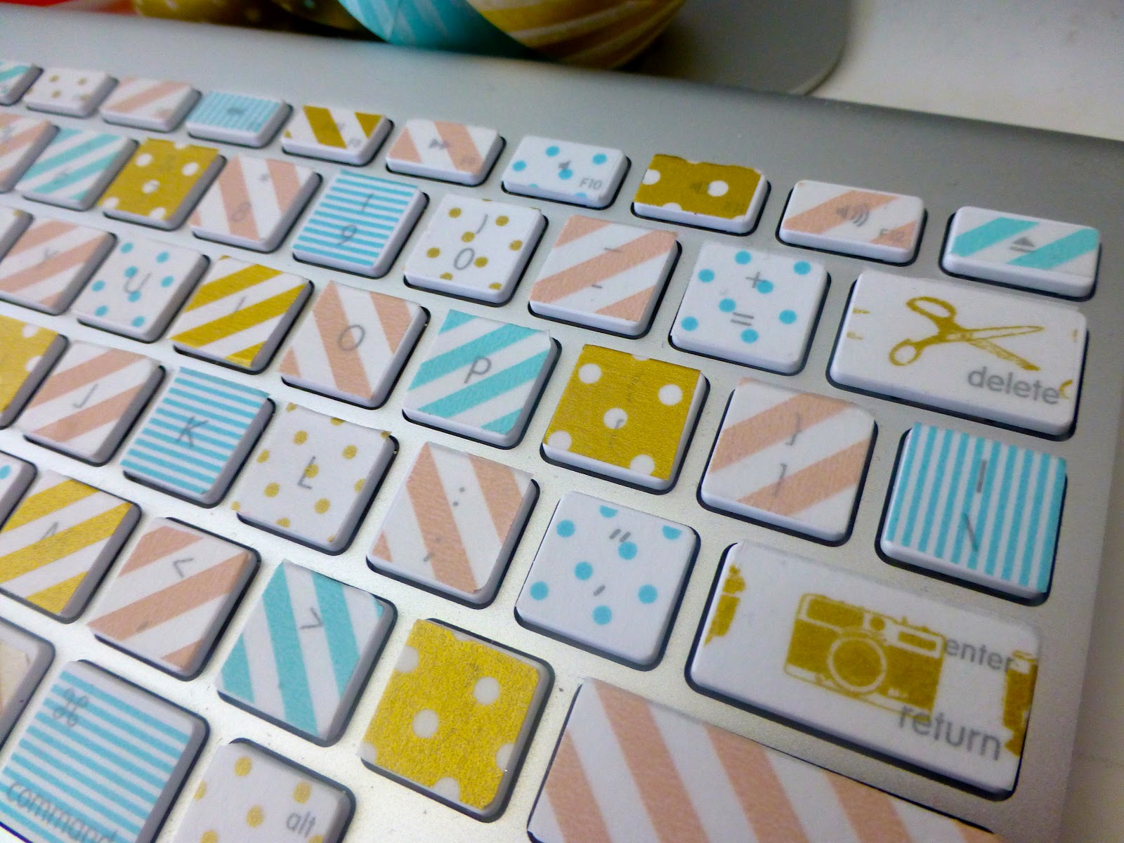 Twine and Tape: Washi Tape Keyboard!