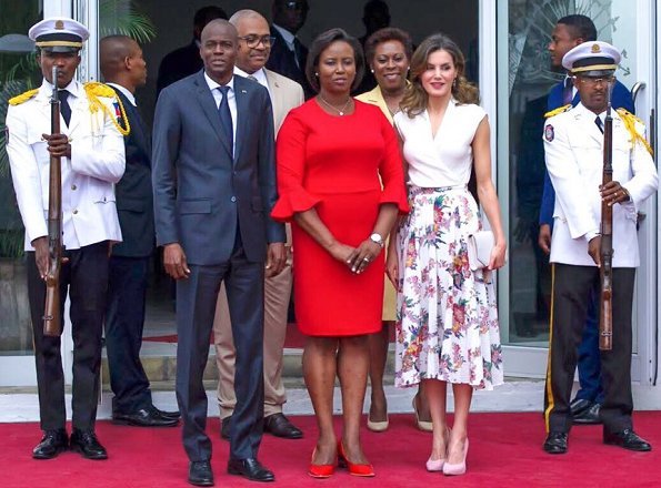 Spanish Queen Letizia's state visit to Haiti, 2nd day