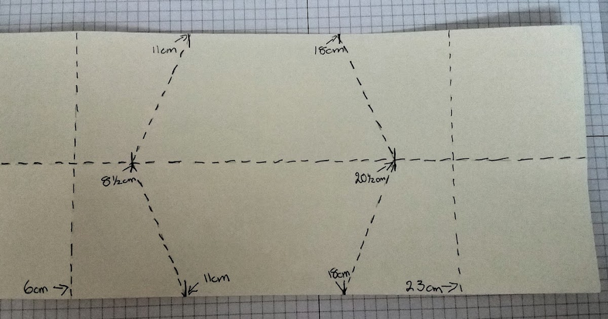2biggirlscrafting: Quick double diamond fold tutorial....