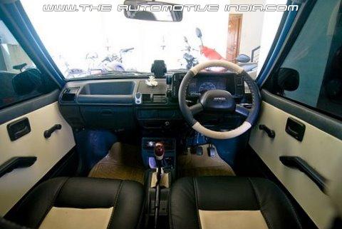 Maruti 800 Car Interior