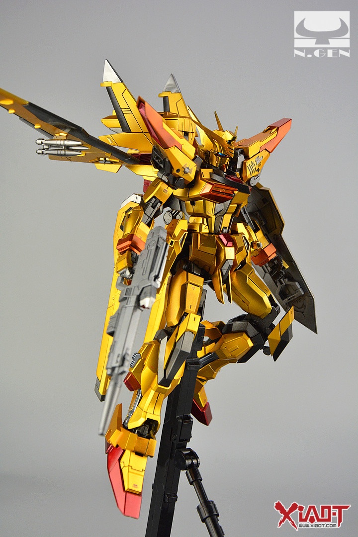 GUNDAM GUY: MG 1/100 Gundam Akatsuki - Painted Build