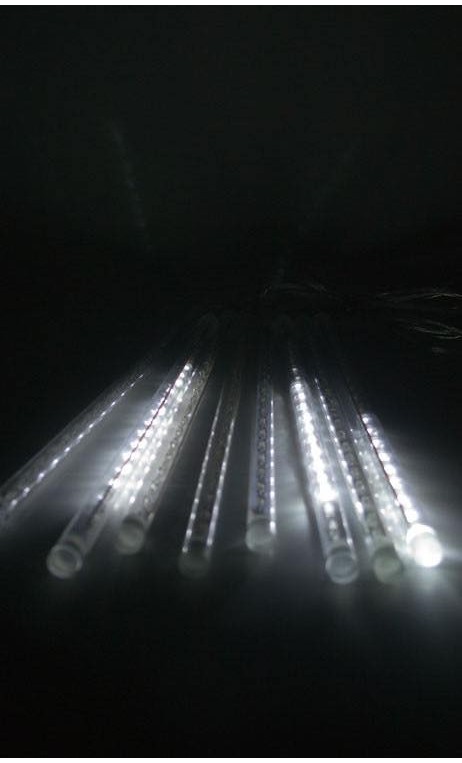 TODO PARA TUS EVENTOS: LLUVIA DE LUCES LED BLANCA BRILLANTE