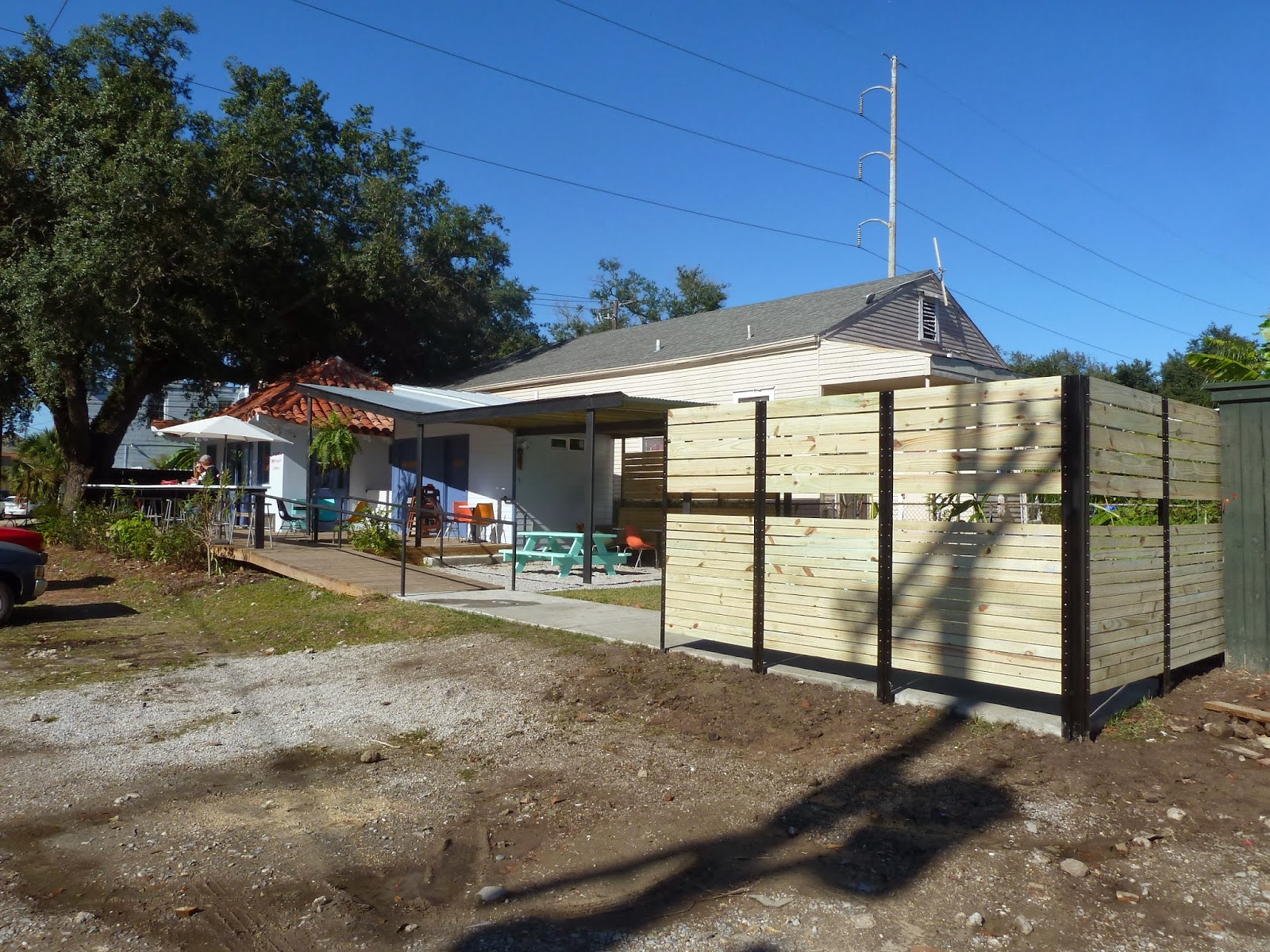Jackson Blalock: Pagoda Cafe Fence