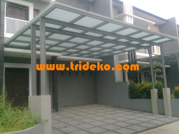 Kanopi kaca Dan Sunlouvre sistem Atap Buka Tutup: Atap kanopi kaca