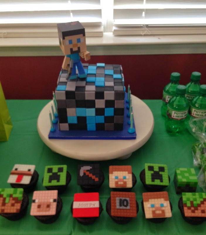 Viva La Cake I Blog: Tutorial: super Easy Minecraft Cake