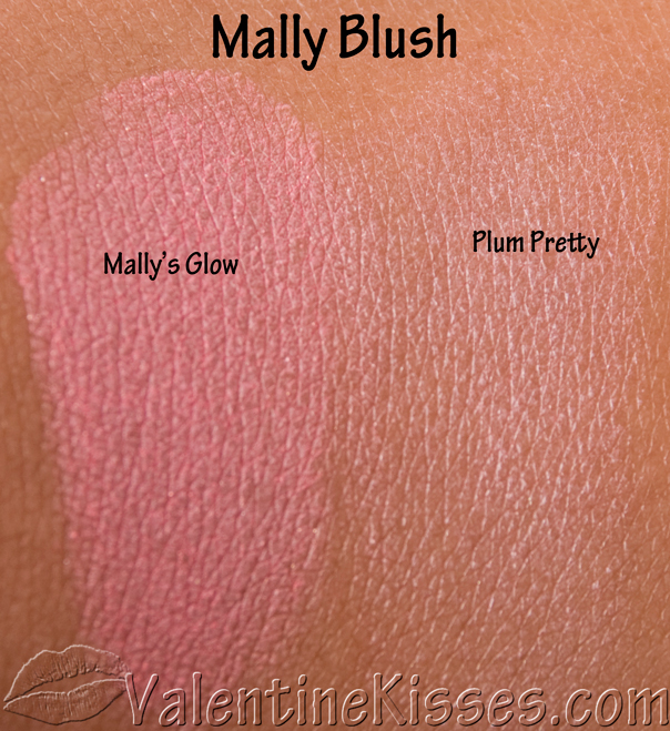Valentine Kisses: Mally Blush - pics, swatches, review of two shades
