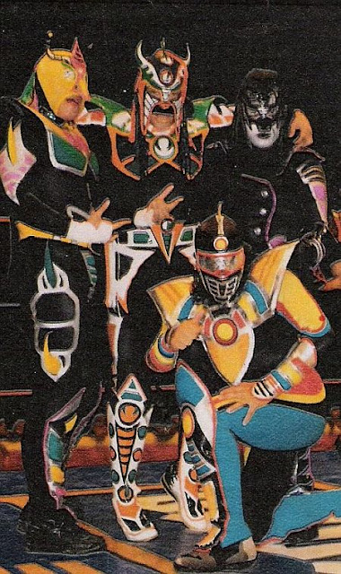 Luchadores de Lucha Libre: Los Rudos De La Galaxia