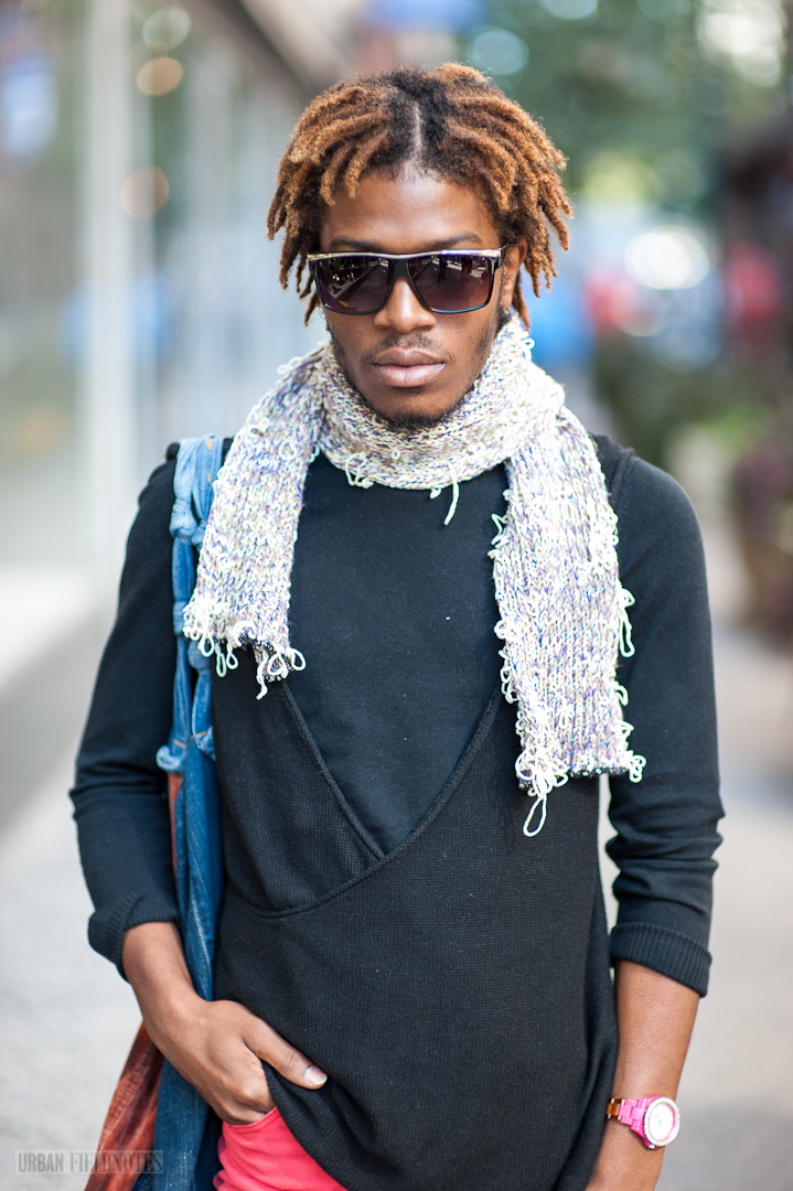 Urban Fieldnotes: Philadelphia Street Style: David in bright pink pants ...