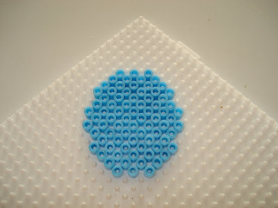 cupcake cutie: Stitching on Hama beads