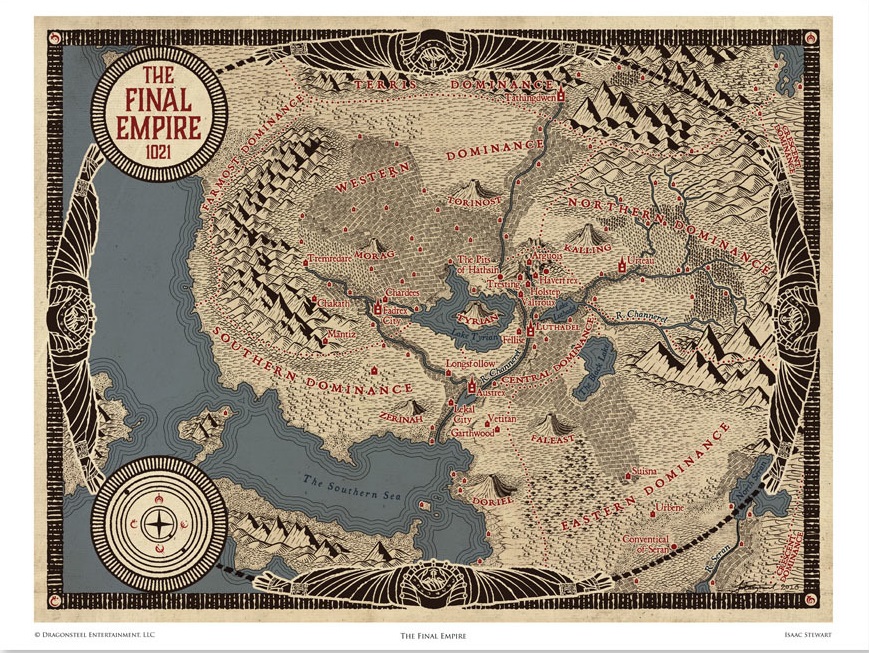Nuevo mapa del Imperio Final | EL CABALLERO DEL ÁRBOL SONRIENTE