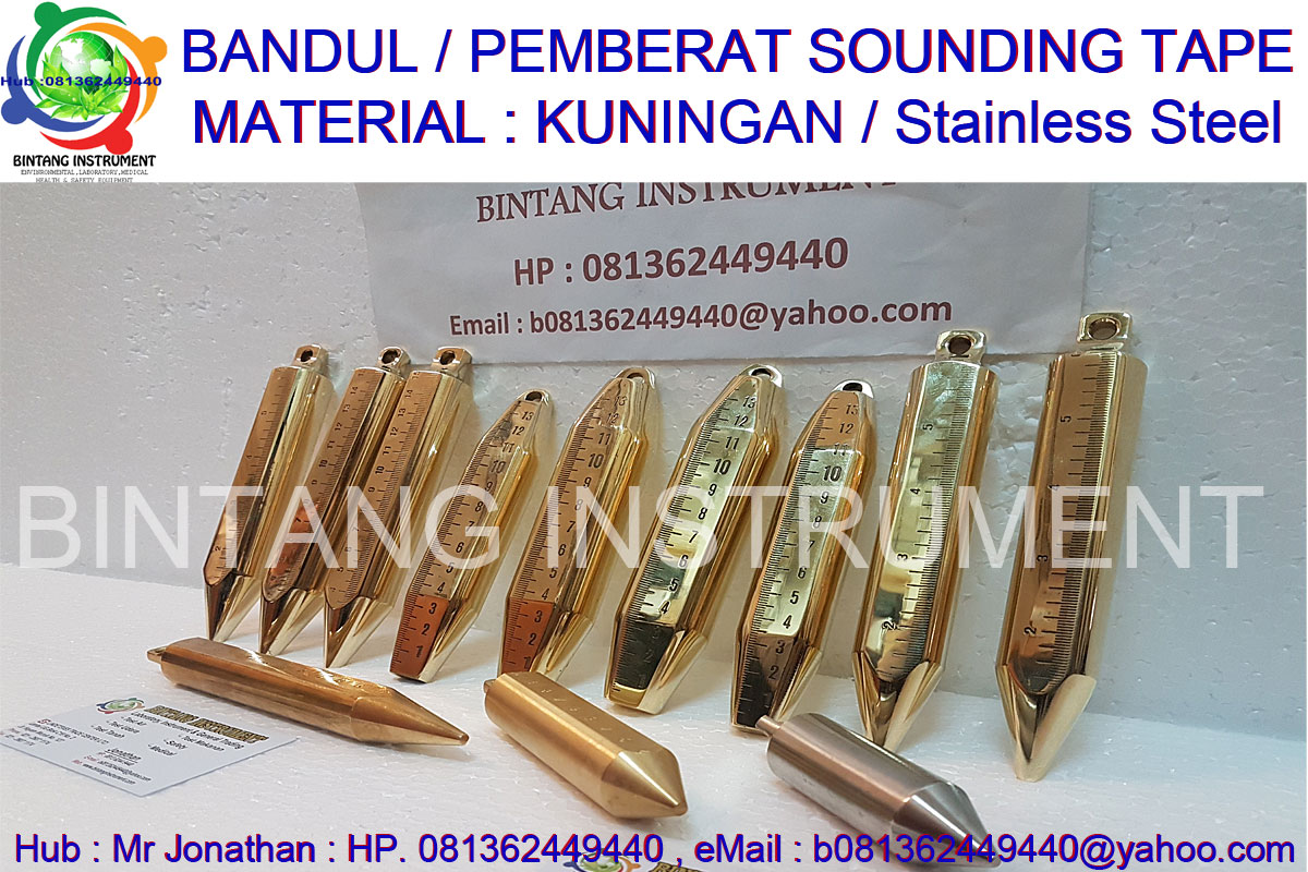 BINTANG INSTRUMENT : 081362449440 Jual Bandul Sounding Tape , Besi ...
