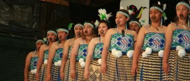 White Wolf : Kapa haka with message of peace