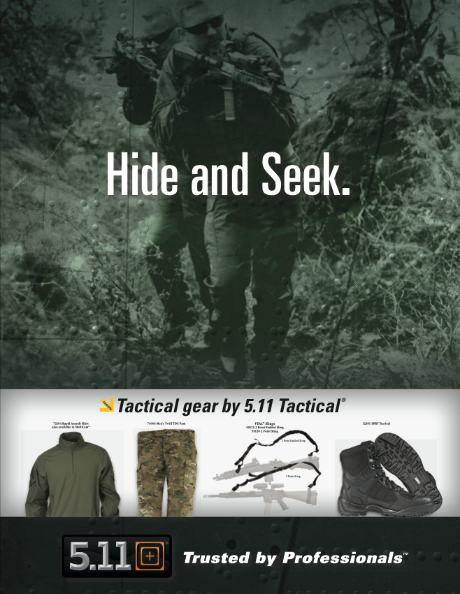 Redondo Design: 5.11 Tactical - Brand ads