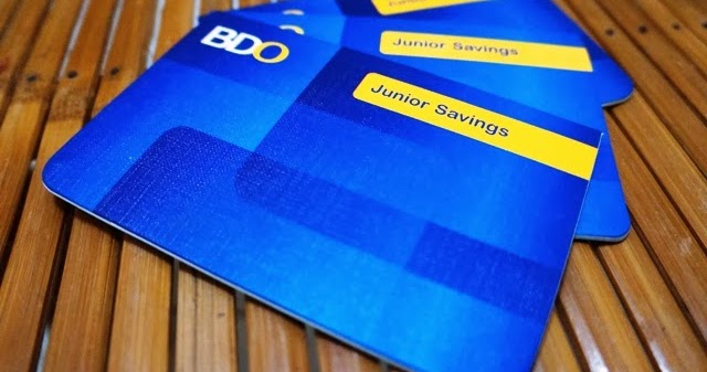 How to Open a Junior Savings Account for Your Kids at Banco de Oro (BDO)