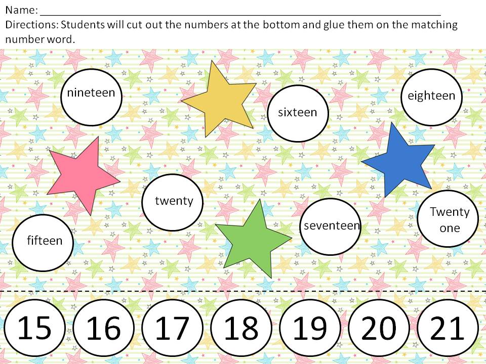 A number FREEBIE! | Mrs. Hodge's Kids