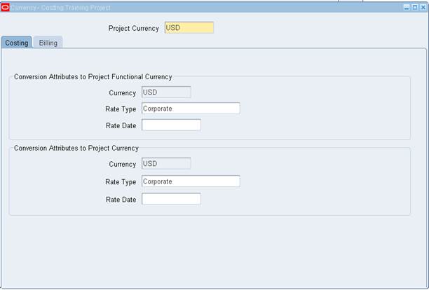 Oracle Applications: Oracle Project Creation Steps