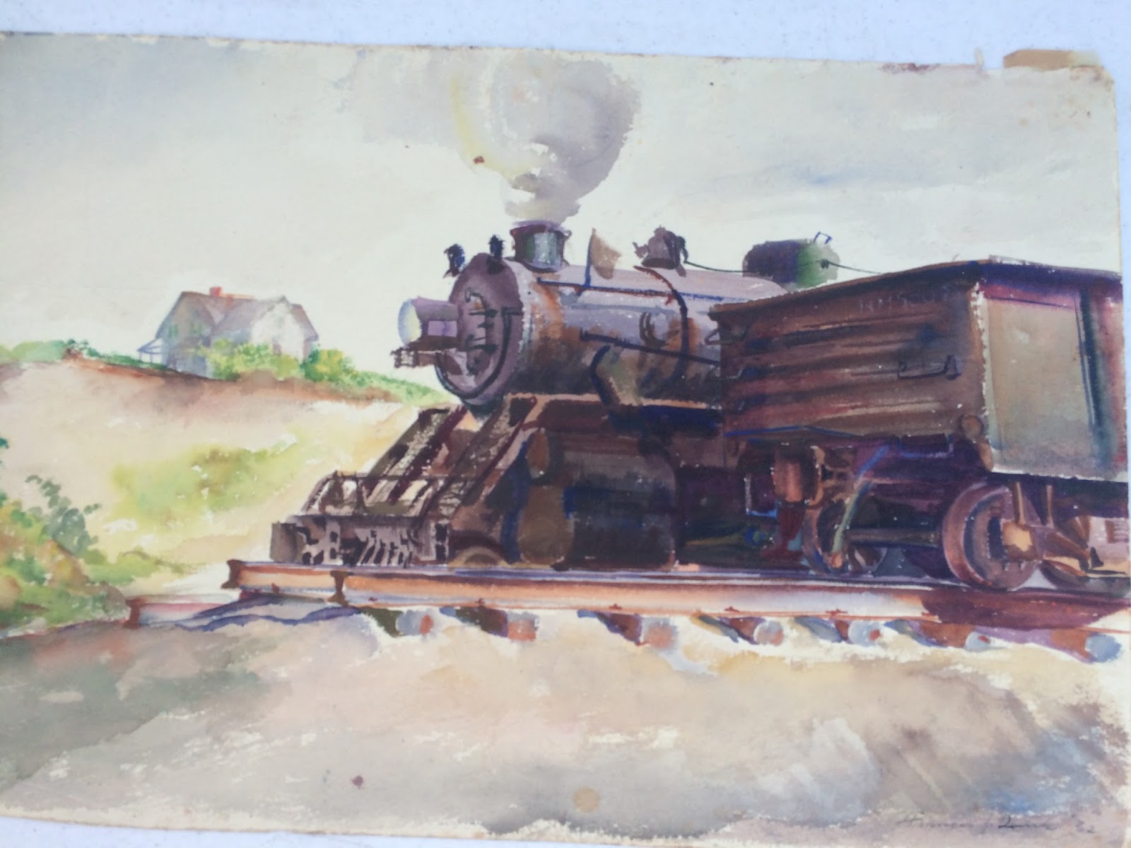 Francis Quirk Master Painter Blog: Artist Francis Quirk's Train ...