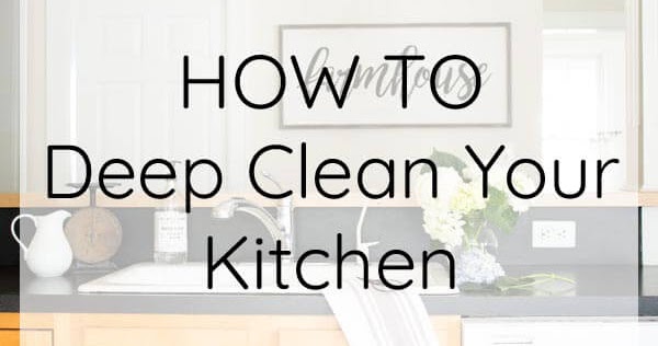 5 Kitchen Deep Cleaning Secrets | The Inspired Hive