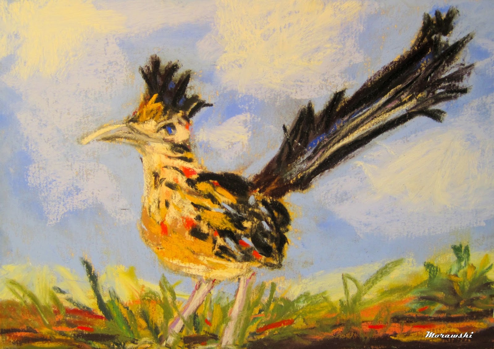 Seasons: Beep! Beep! Spotted by a Roadrunner~~ Art Series of my Journey ...