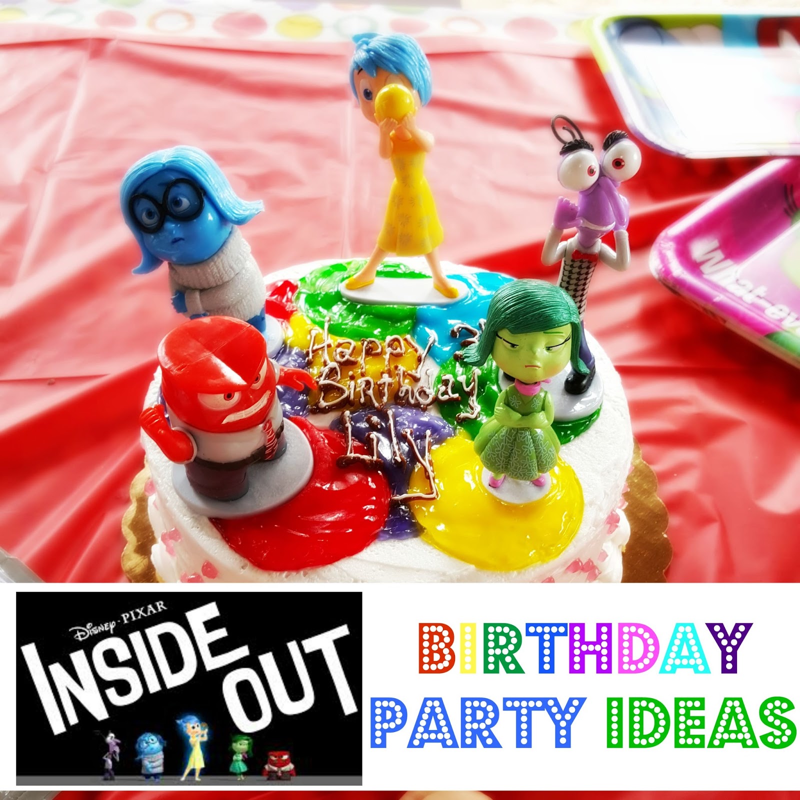 SAM SCHUERMAN: Disney INSIDE OUT Birthday Party Ideas!